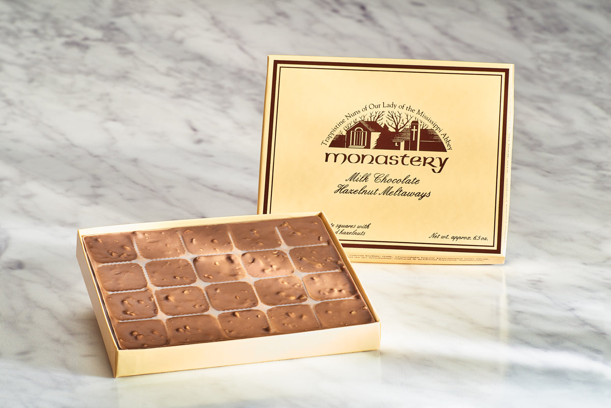 Hazelnut Meltaway 6.5 oz. Case of 12 – monasterycandy
